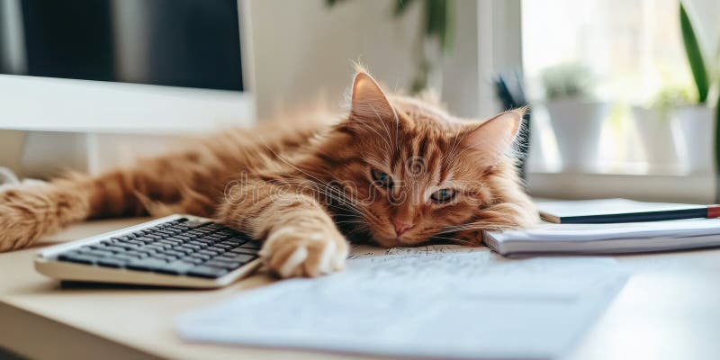 Cat Constantly Walks Across the Keyboard or Knocks Things Off the Desk ...