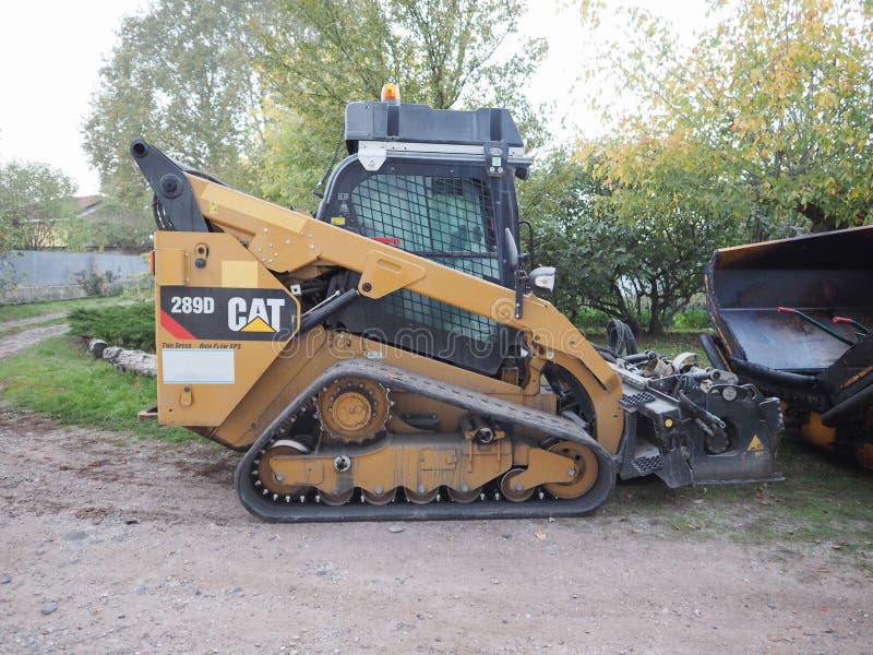 CAT 289D Compact Track Loader Caterpillar Editorial Photo - Image of ...