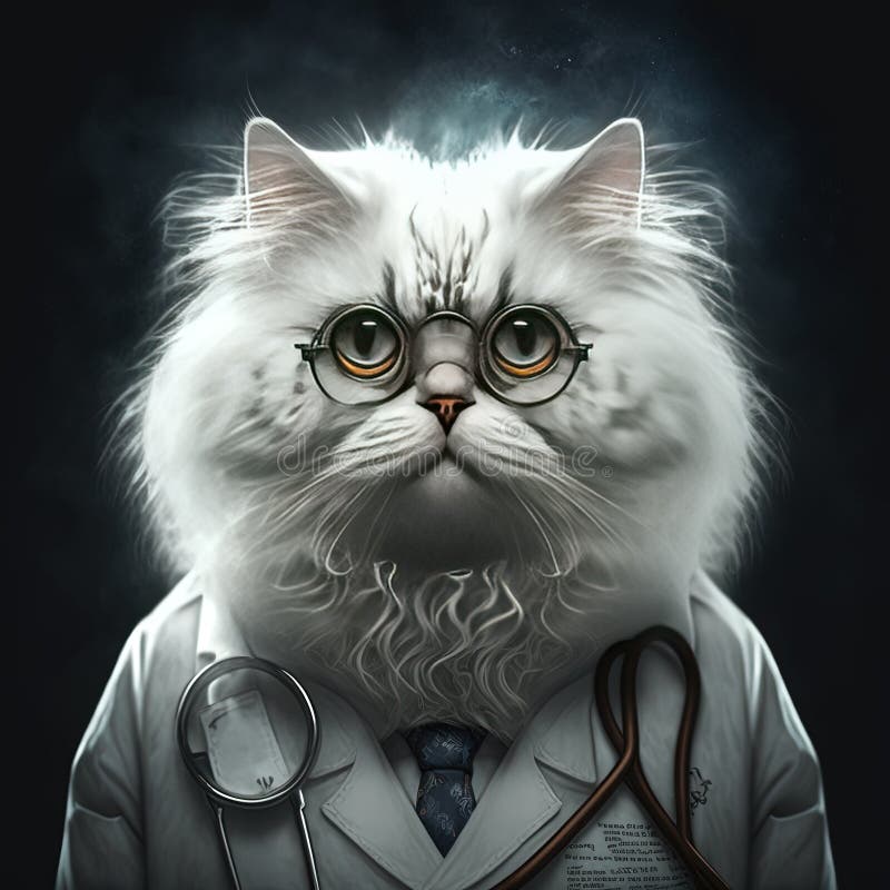 Cat Doctor Hat Stock Illustrations – 139 Cat Doctor Hat Stock ...