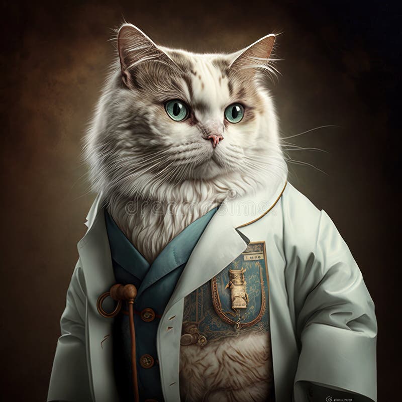 Cat Doctor Hat Stock Illustrations – 139 Cat Doctor Hat Stock ...