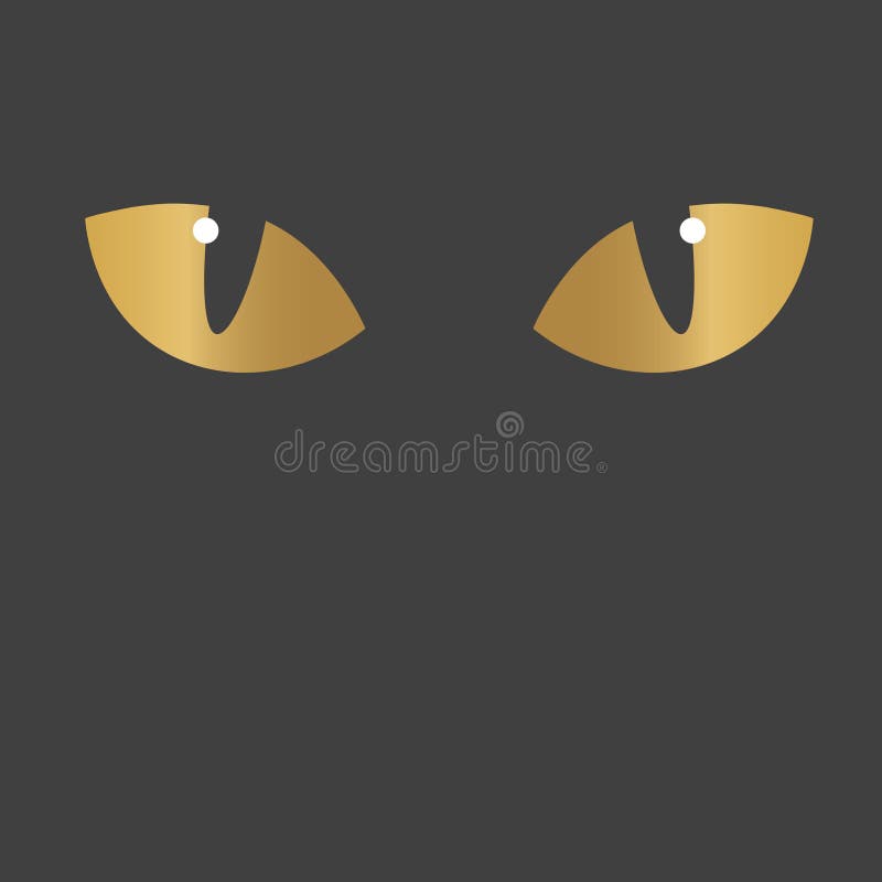 Cat eye icon stock vector. Illustration of outline, domestic - 165938813
