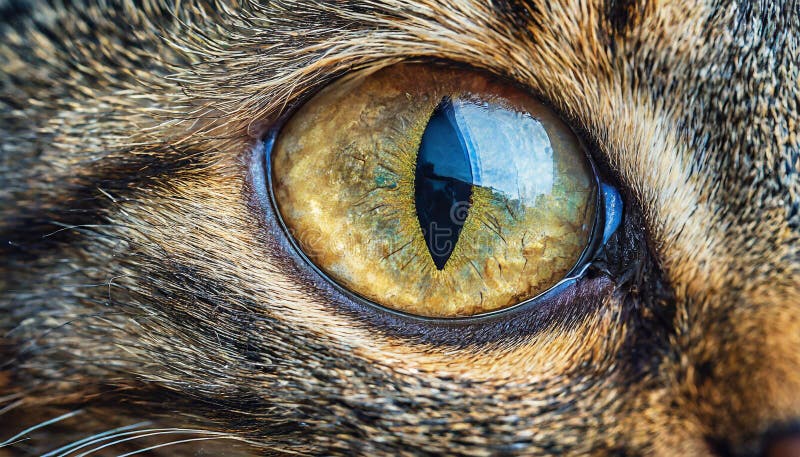 Cat eye stock illustration. Illustration of whiskers - 325985615