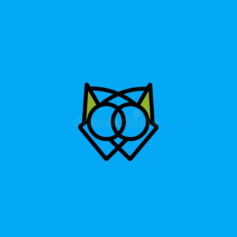 Cat Farm Logo - Simple and Unique Concept Stock Illustration ...