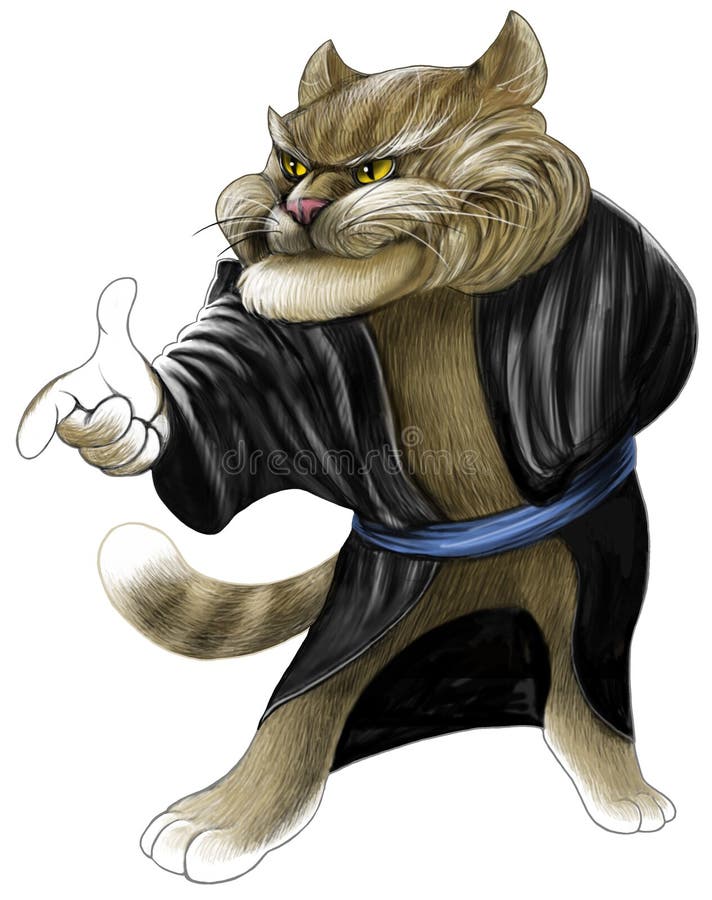 Cat figure illustration stock illustration. Illustration of tomcat ...