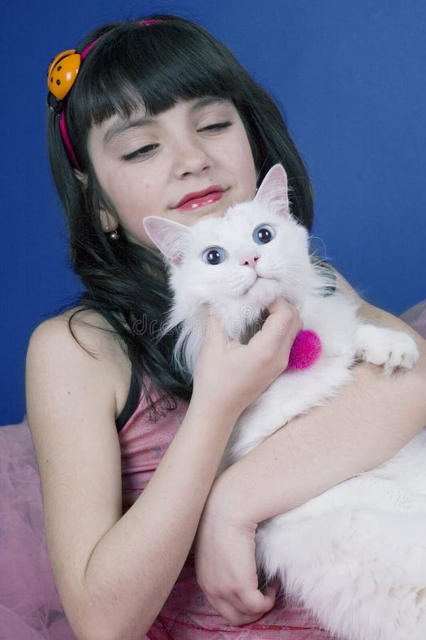 Cat got scared stock image. Image of play, happy, laugh - 619487