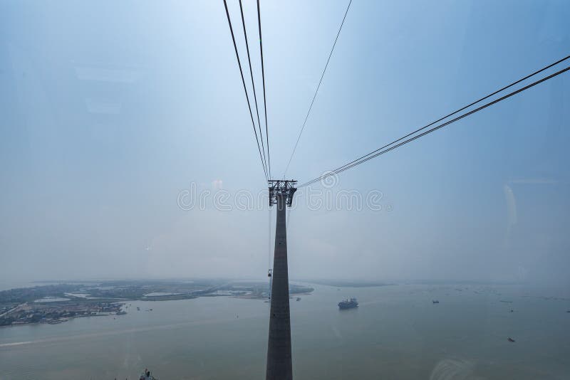 Cat Hai To Phu Long Cable Car Route, the Highest Cable Car Pillar in ...