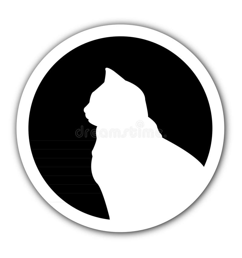 Cat health icon.veterinary stock vector. Illustration of kitten - 19903565