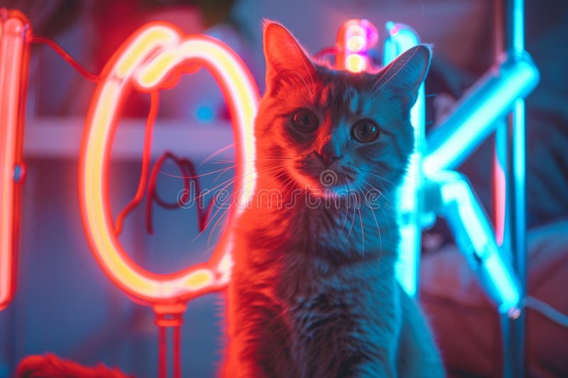 Cat Holds Sign with Inscription Ok ,agreement Concept Stock Photo ...