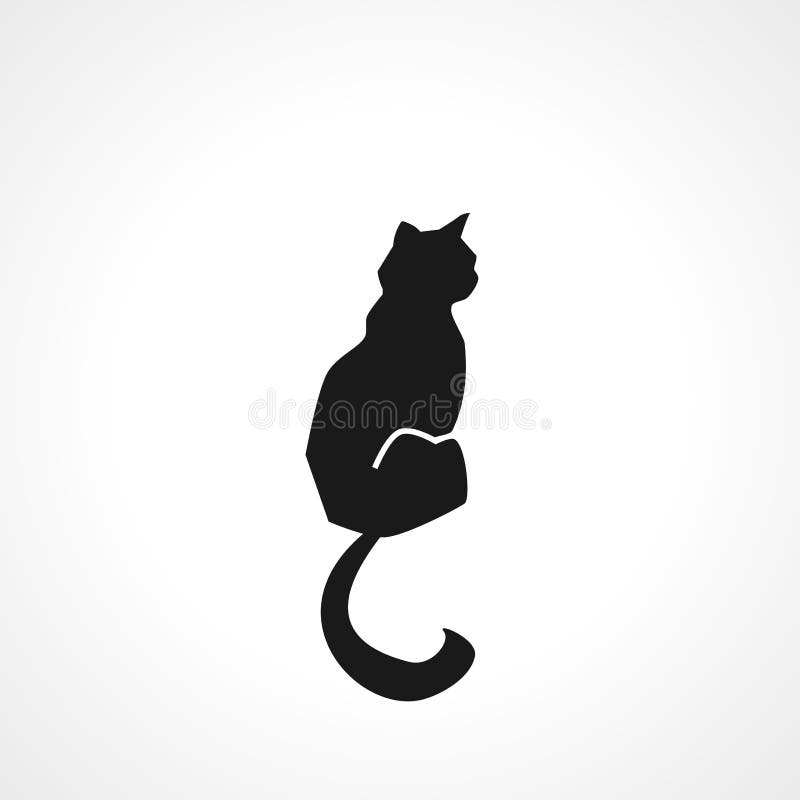 Cat Icon. Cat Vector Icon. Cat Isolated Icon Stock Vector ...