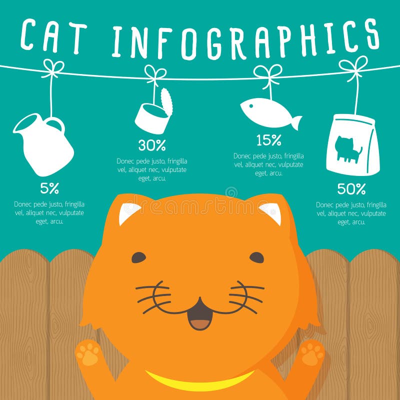 Cats Infographics Stock Illustrations – 121 Cats Infographics Stock ...