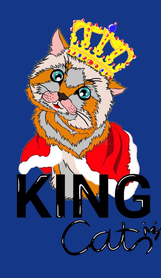 Cat King Stock Illustrations – 7,570 Cat King Stock Illustrations ...