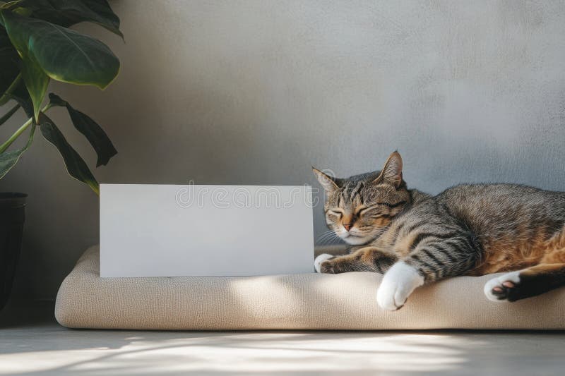 A Cat is Laying on a White Laptop, Which is Open and Has a Blank Screen ...
