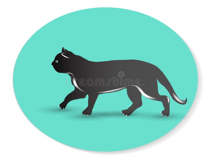 Cat Logo Vector Id Card Image Stock Vector - Illustration of adoption ...