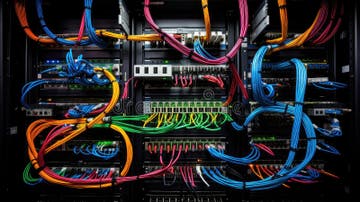 Network Cabling Stock Illustrations – 1,755 Network Cabling Stock ...