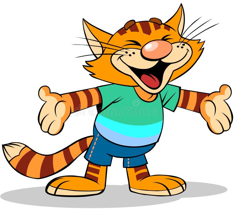 Open Arms Cat Stock Illustrations – 42 Open Arms Cat Stock ...