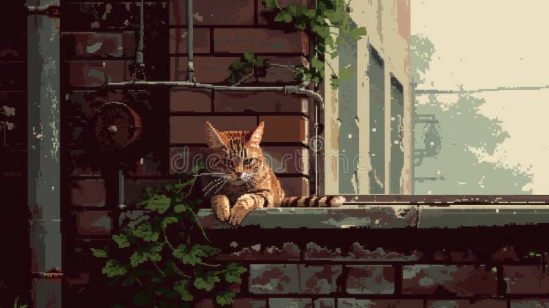 Cat Pixel Banner Stock Illustrations – 119 Cat Pixel Banner Stock ...