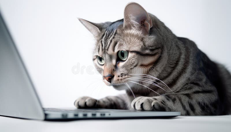 Programmer Cat Stock Illustrations – 674 Programmer Cat Stock ...