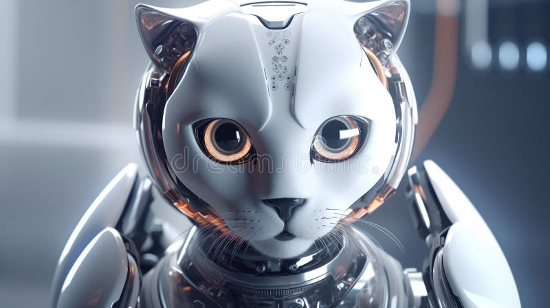 Cat Robot Chat GPT Artificial Intelligence Chat Bot by Open AI ...