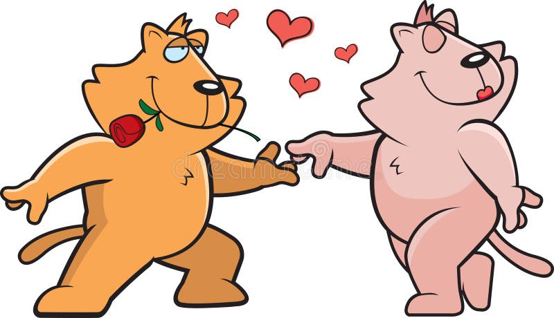 Rat Romance stock vector. Illustration of cartoon, rodent - 7494680