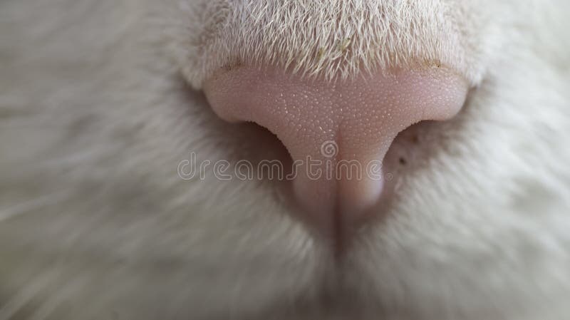 Cat s nose. Pink cat nose stock photo. Image of whisker - 224648030