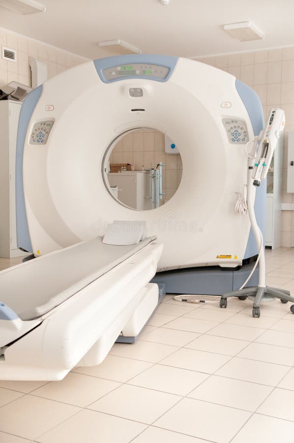 CAT Scan Machine stock image. Image of research, monitor - 15398647