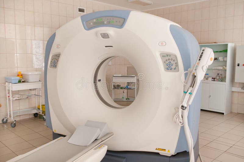 CAT Scan Machine stock photo. Image of machine, monitor - 15398708