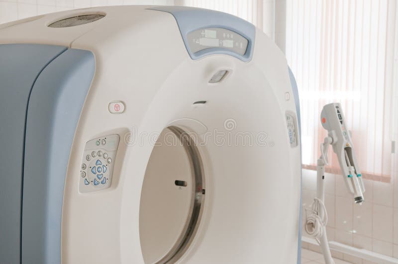 CAT Scan Machine stock image. Image of focused, hospital - 15398809