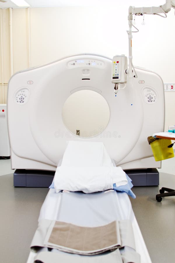 CAT Scan Machine Ready for Patient Stock Image - Image of patient ...