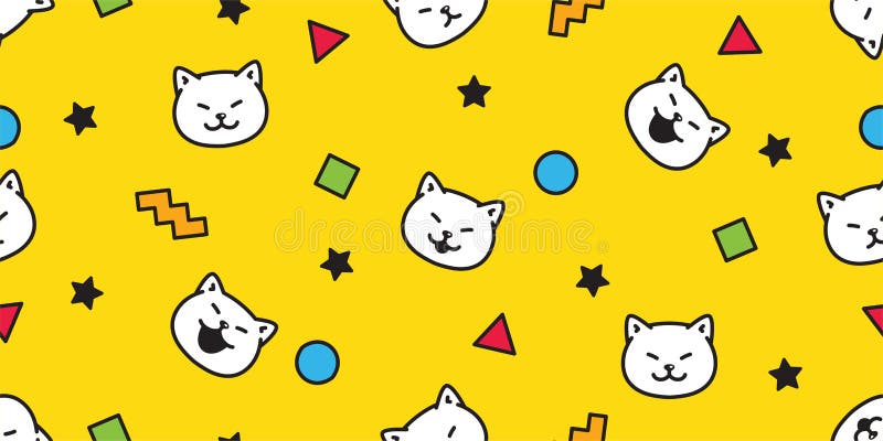 Geometric Cat Paw Head Stock Illustrations – 89 Geometric Cat Paw Head ...