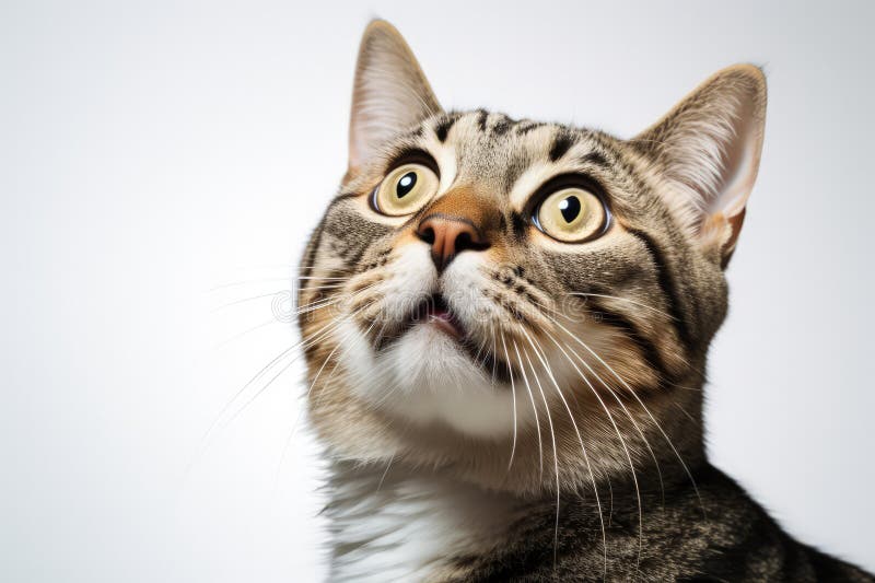 Cat in shock stock illustration. Illustration of shock - 289773272