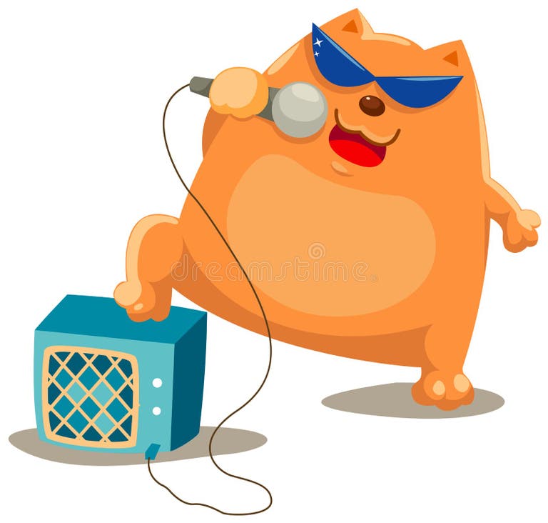 Cat Musician Stock Illustrations – 3,602 Cat Musician Stock ...