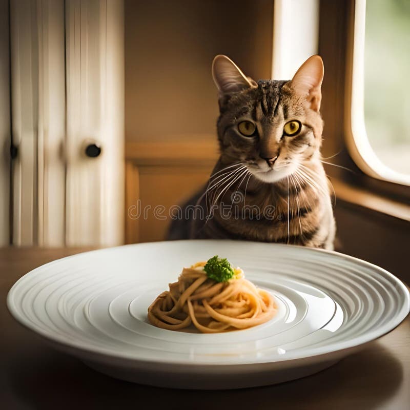 Spaghetti Cat Last Supper