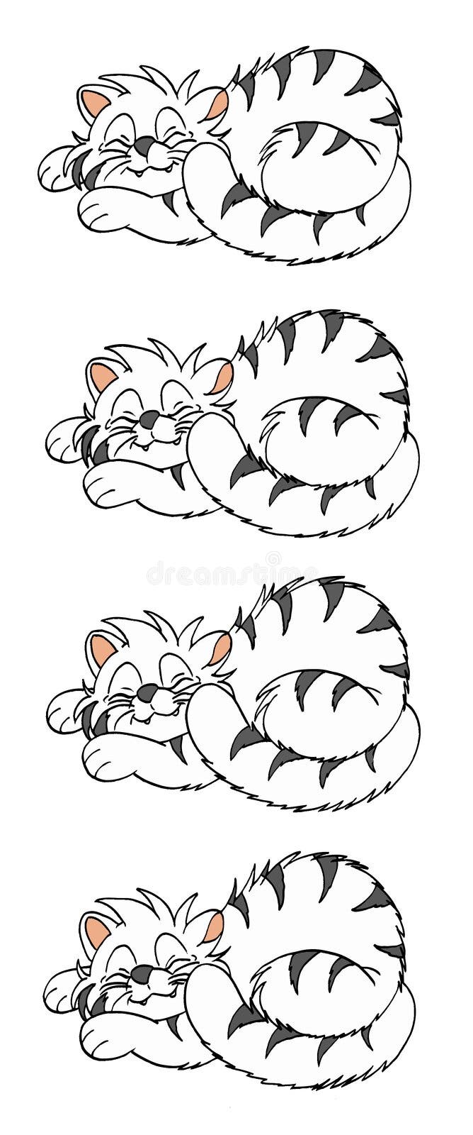 Sleeping 4 Frame Animation Stock Illustrations – 1 Sleeping 4 Frame ...