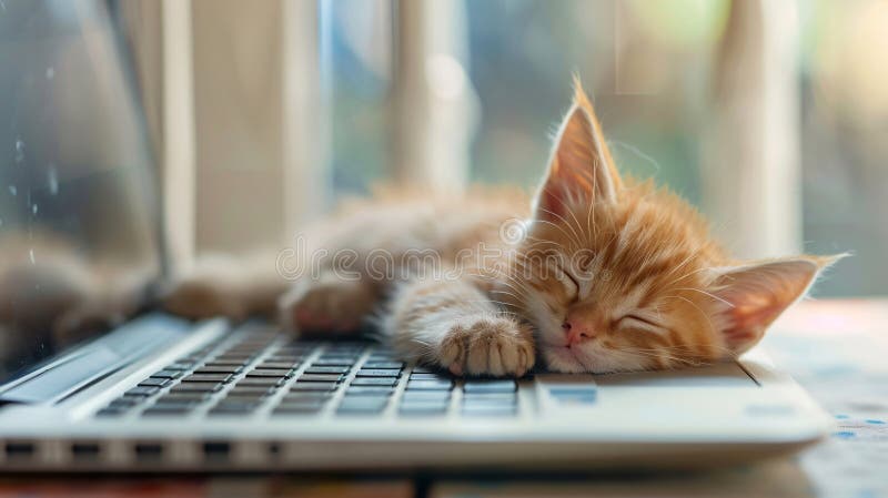 Sleepy Cat Keyboard