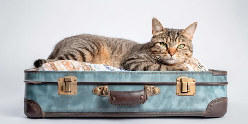 136 Cat Packing Suitcase Stock Photos - Free & Royalty-Free Stock ...