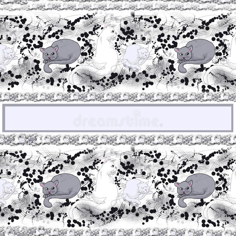 Cat stripes stock illustration. Illustration of pattern - 34172457