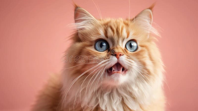 The Cat is Surprised and Indignant, Expresses Disagreement, Refusal and ...