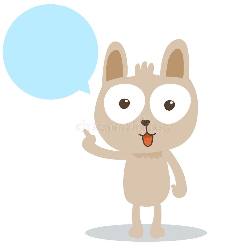 Cat talk stock vector. Illustration of shape, friendship - 50746167