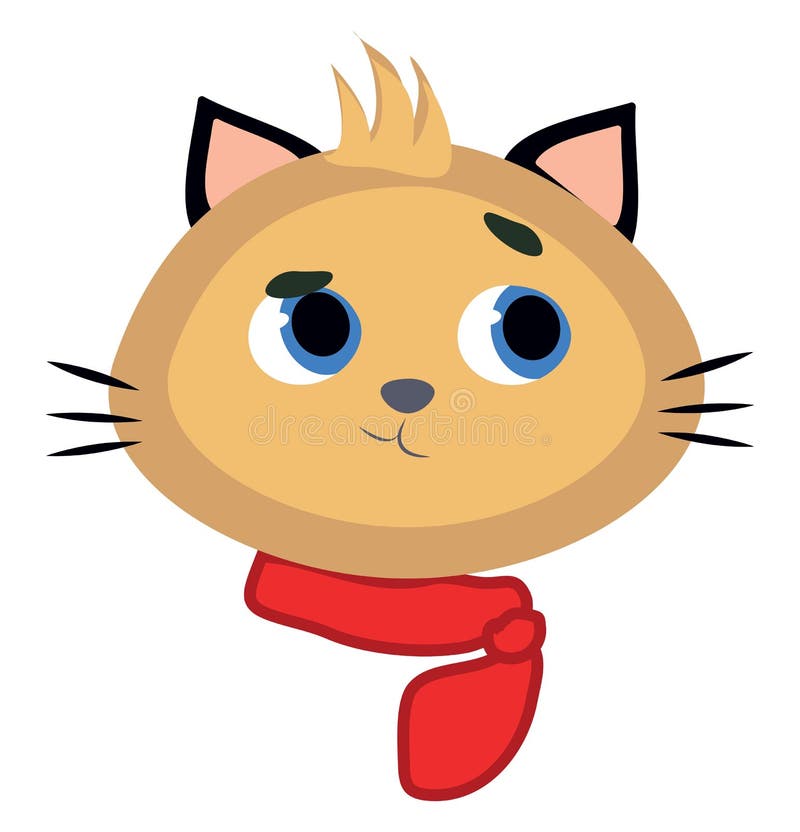 Kitty Thinking Stock Illustrations – 322 Kitty Thinking Stock ...