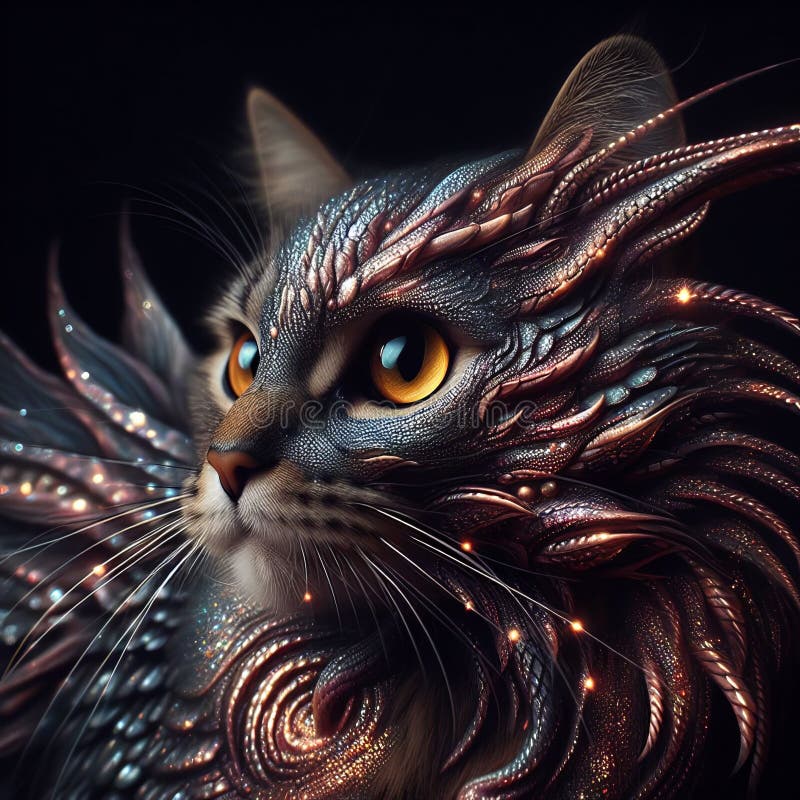 17 1. a Cat that Transforms into a Mystical Creature with Shim Stock ...