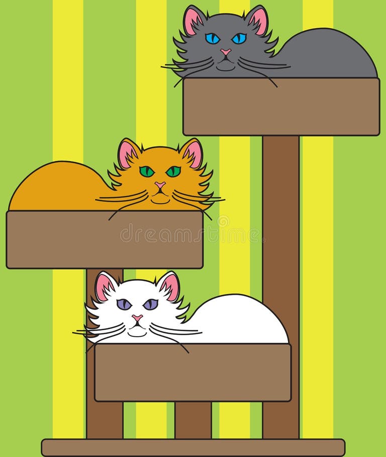 Cat Beds Stock Illustrations – 491 Cat Beds Stock Illustrations ...