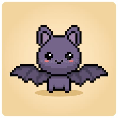 Vector Pixel Art Bat Night Stock Illustrations – 47 Vector Pixel Art ...