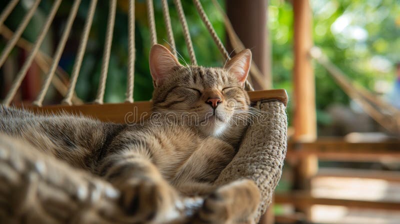 Cat Vacation in a Nice Resort, Relax, Cat-friendly, Cats, Chil Stock ...