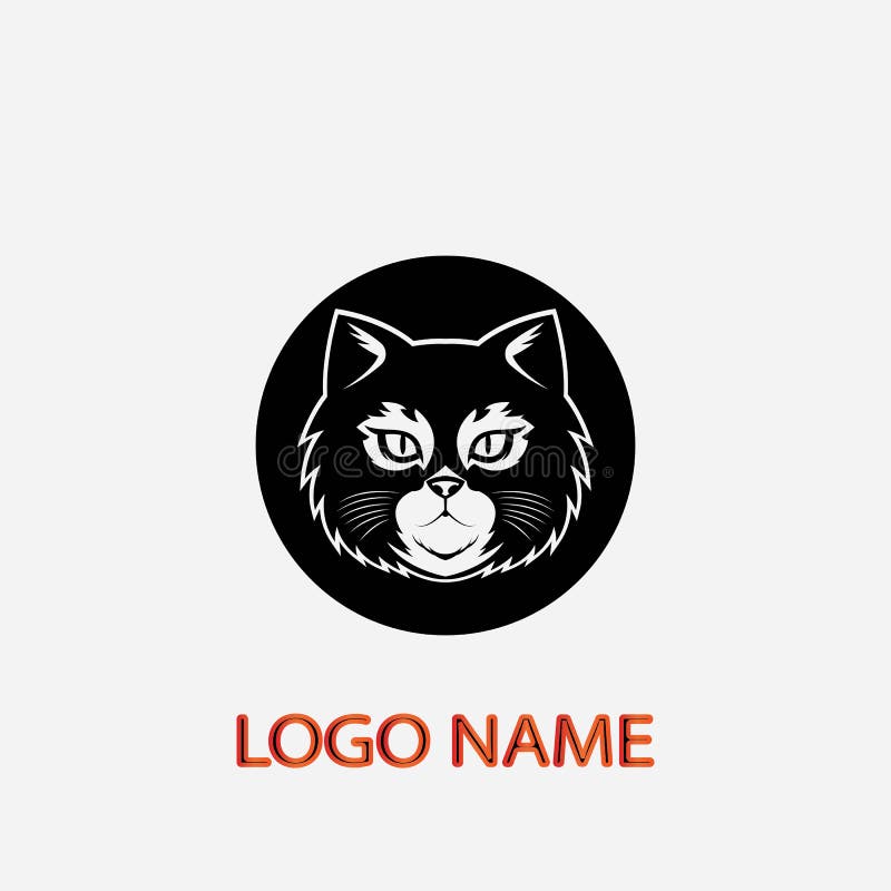 Cat Vector Illustration Design Icon Logo Stock Vector - Illustration of ...
