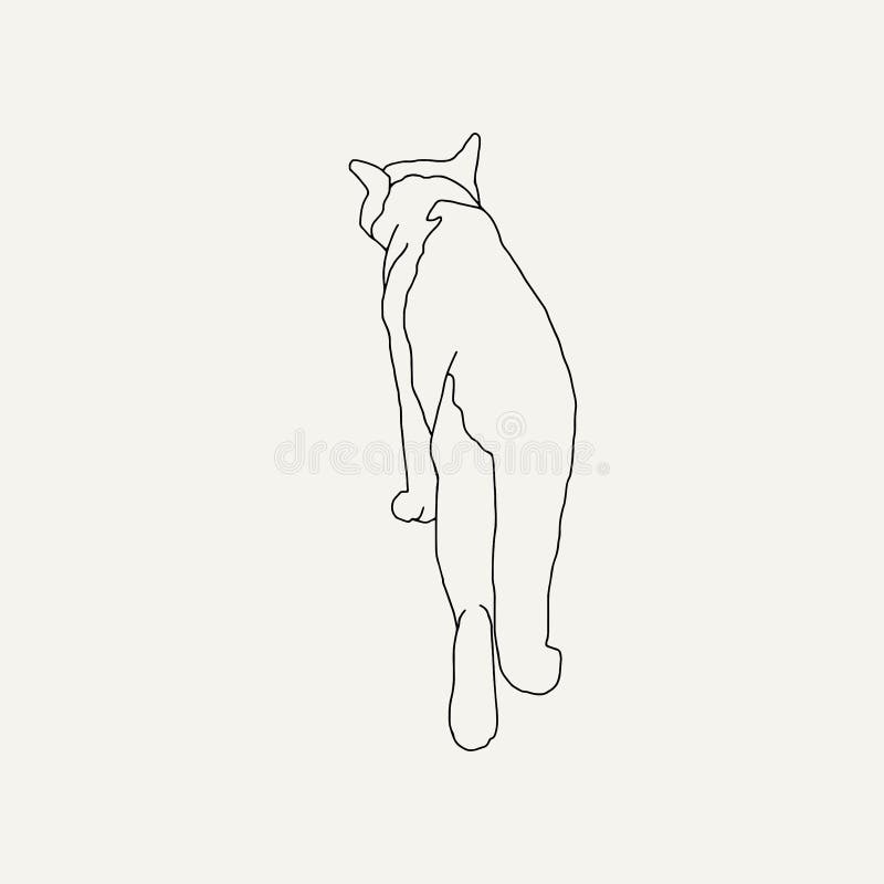Away Cat Walking Stock Illustrations – 46 Away Cat Walking Stock ...