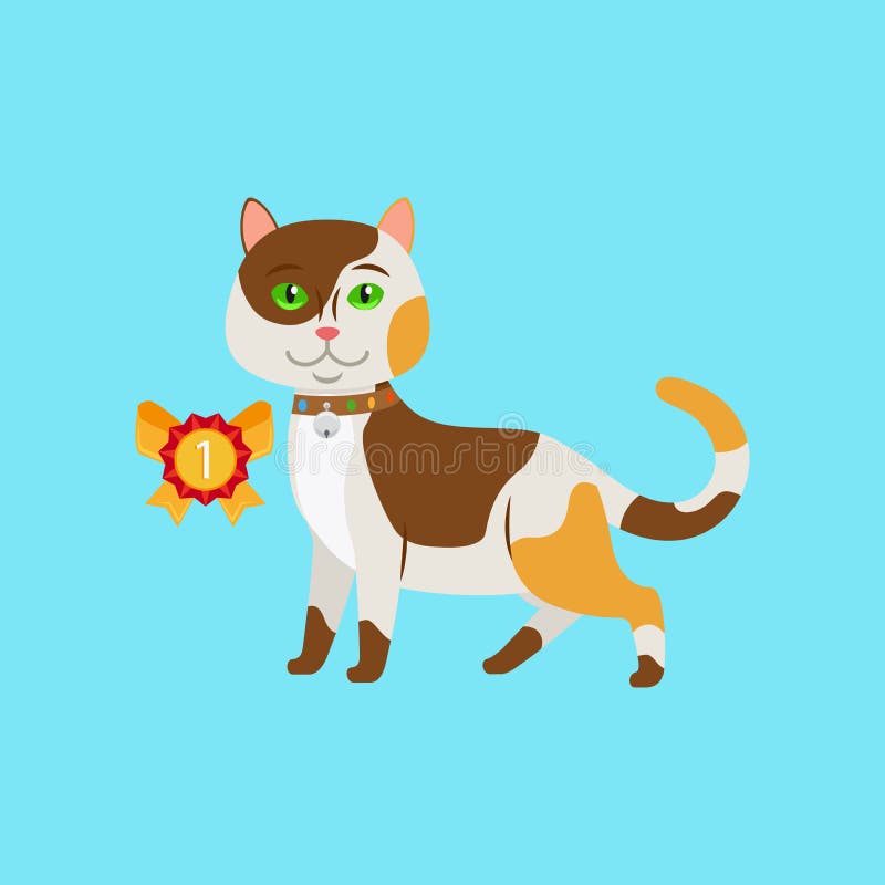 Cat Win Award Illustration Stock Illustrations – 625 Cat Win Award ...