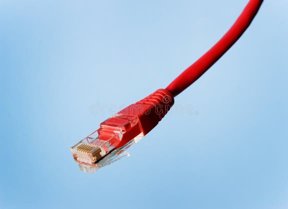 CAT5 ethernet connector stock image. Image of cord, access - 1011773