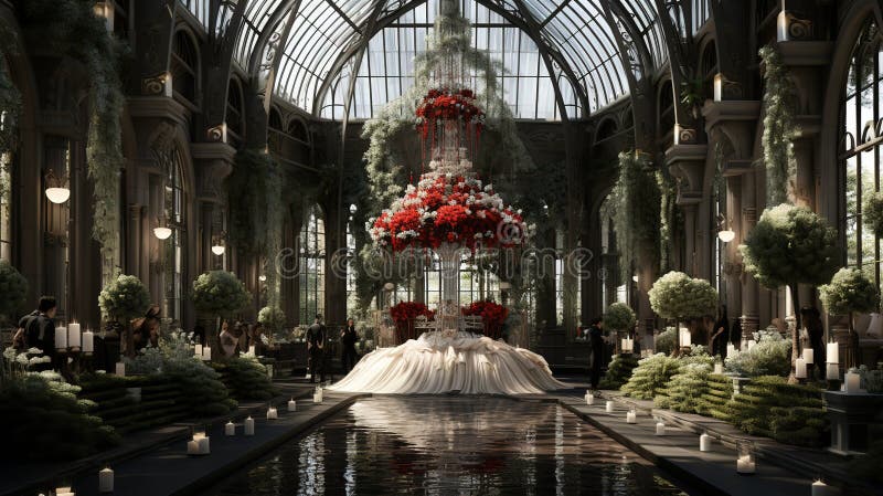 A Cataclysmic and Awe-inspiring Scene of an Disaster Situation Stock ...