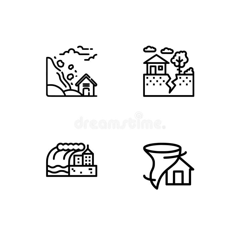 Natural Disasters Transparent Stock Illustrations – 833 Natural ...