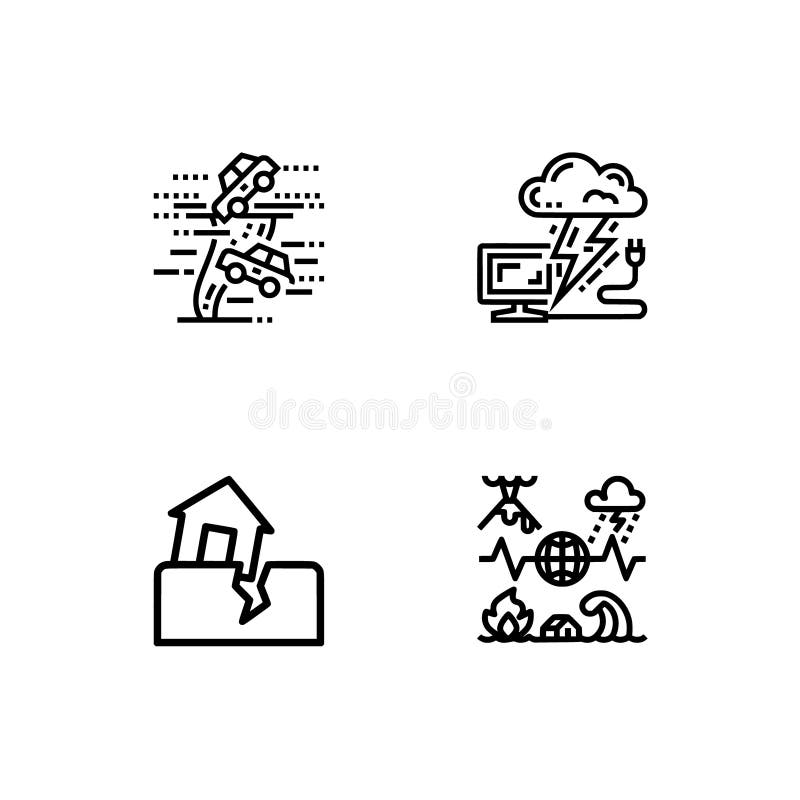 Natural Disasters Transparent Stock Illustrations – 728 Natural ...